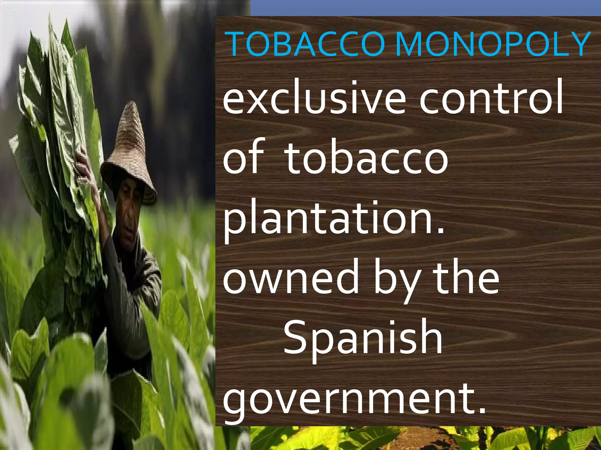 Grade 5 economic policies under spanish rule | PPT