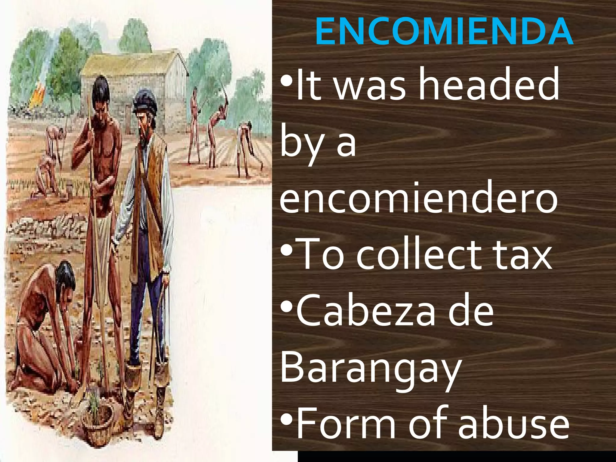 Grade 5 economic policies under spanish rule | PPT
