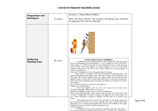 catch up Friday lesson plan............. | DOCX