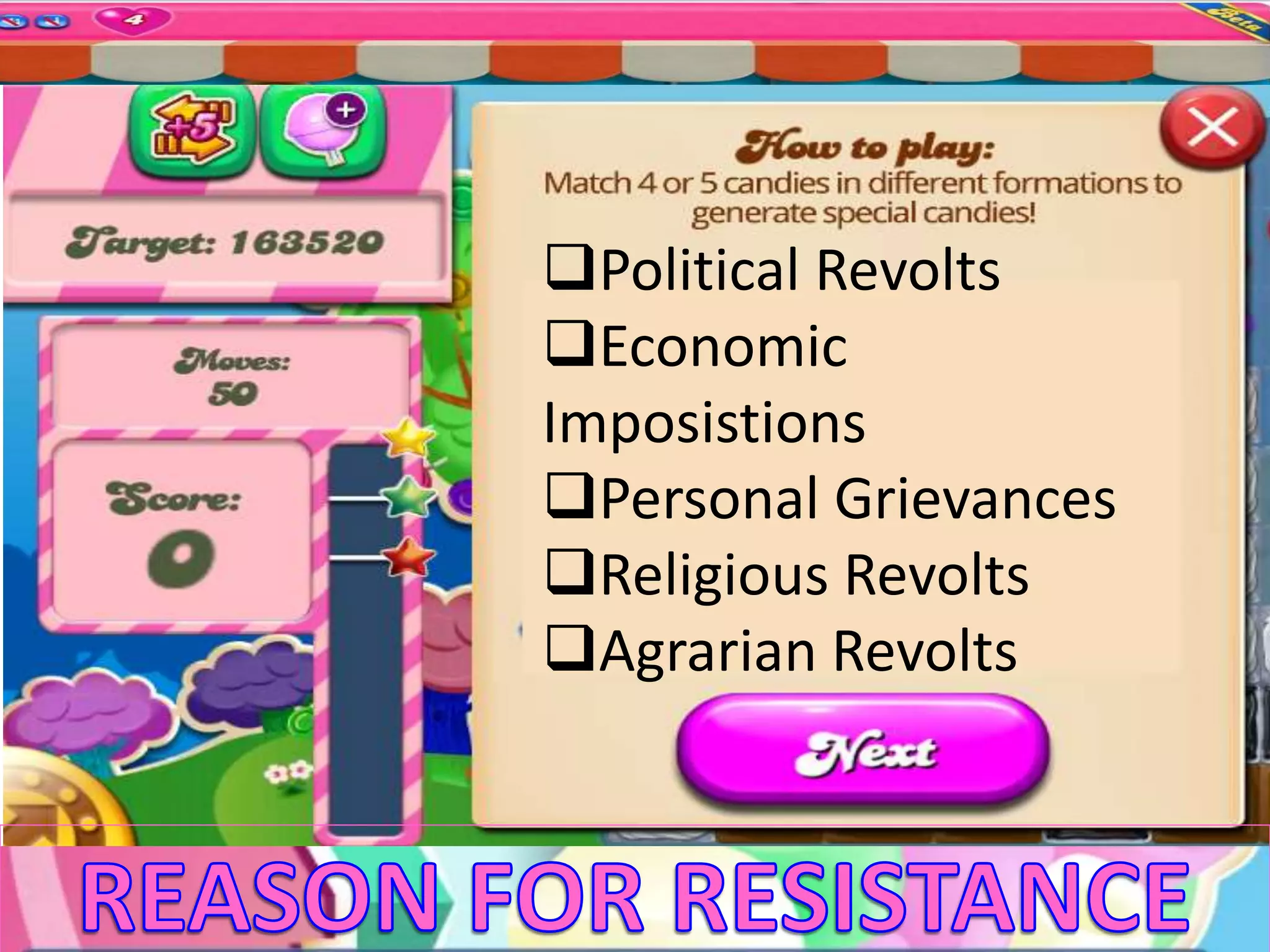 Grade5 filipino resistance | PPT
