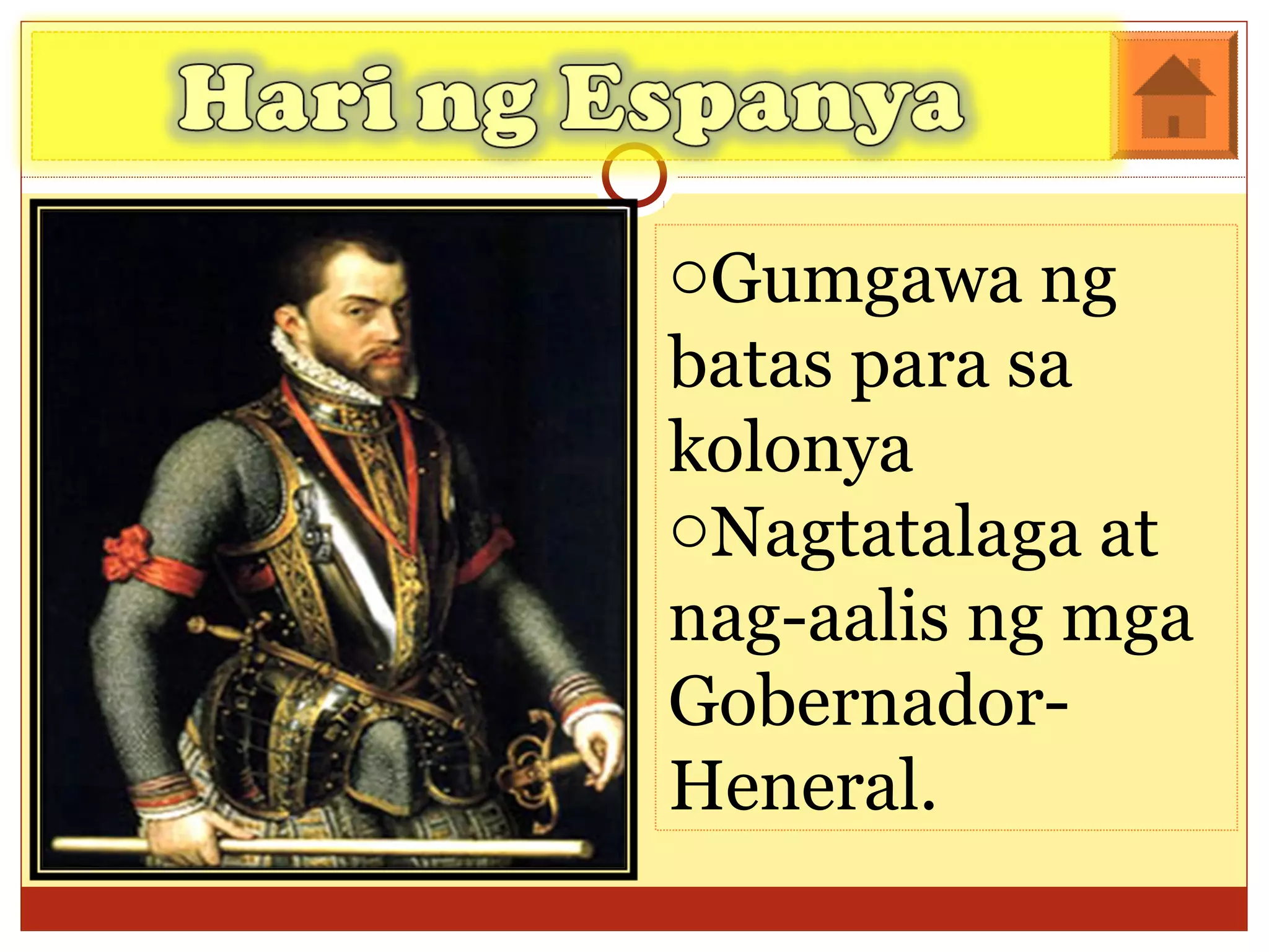 Grade 5 pamahalaan kolonyal ng mga espanyol sa pilipinas | PPT