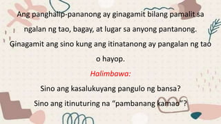 Grade 5-Panghalip Panao - Pananong.pptx