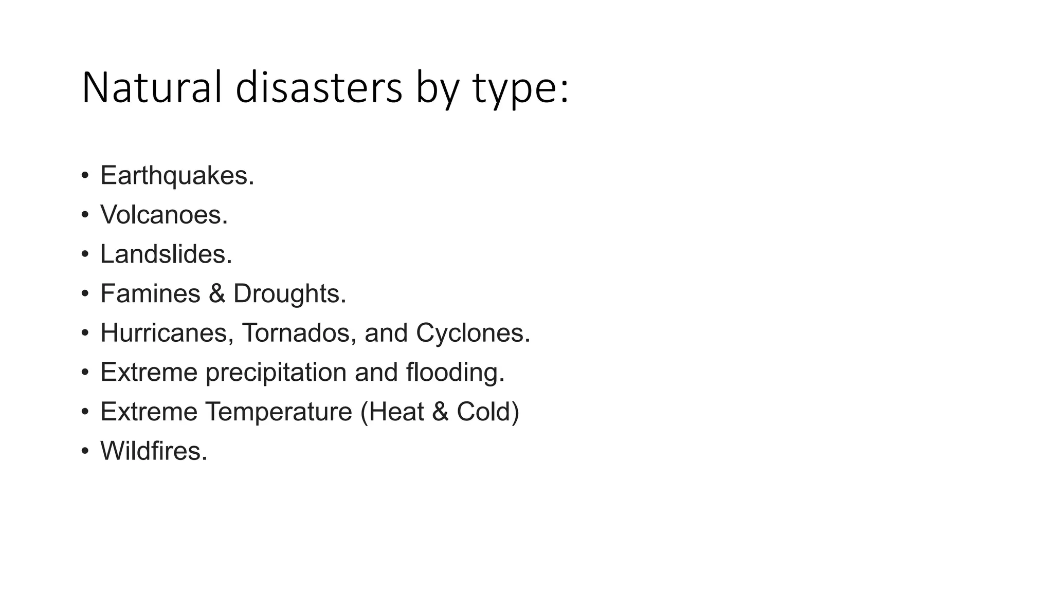 social studies - Natural Disasters | PPTX