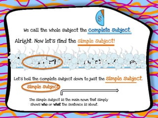 Grade 5-U1W3,L 1&2 -Sync-Complete subject and predicate.pptx