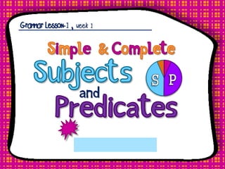 Grade 5-U1W3,L 1&2 -Sync-Complete subject and predicate.pptx