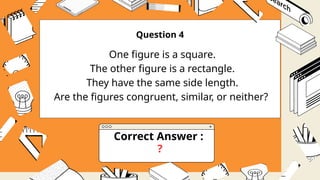 Understanding Congruence and Similarities of Polygons: A Geometry Guide ...
