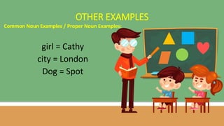 COMMON AND PROPER NOUNS GRADE 5 | PPTX