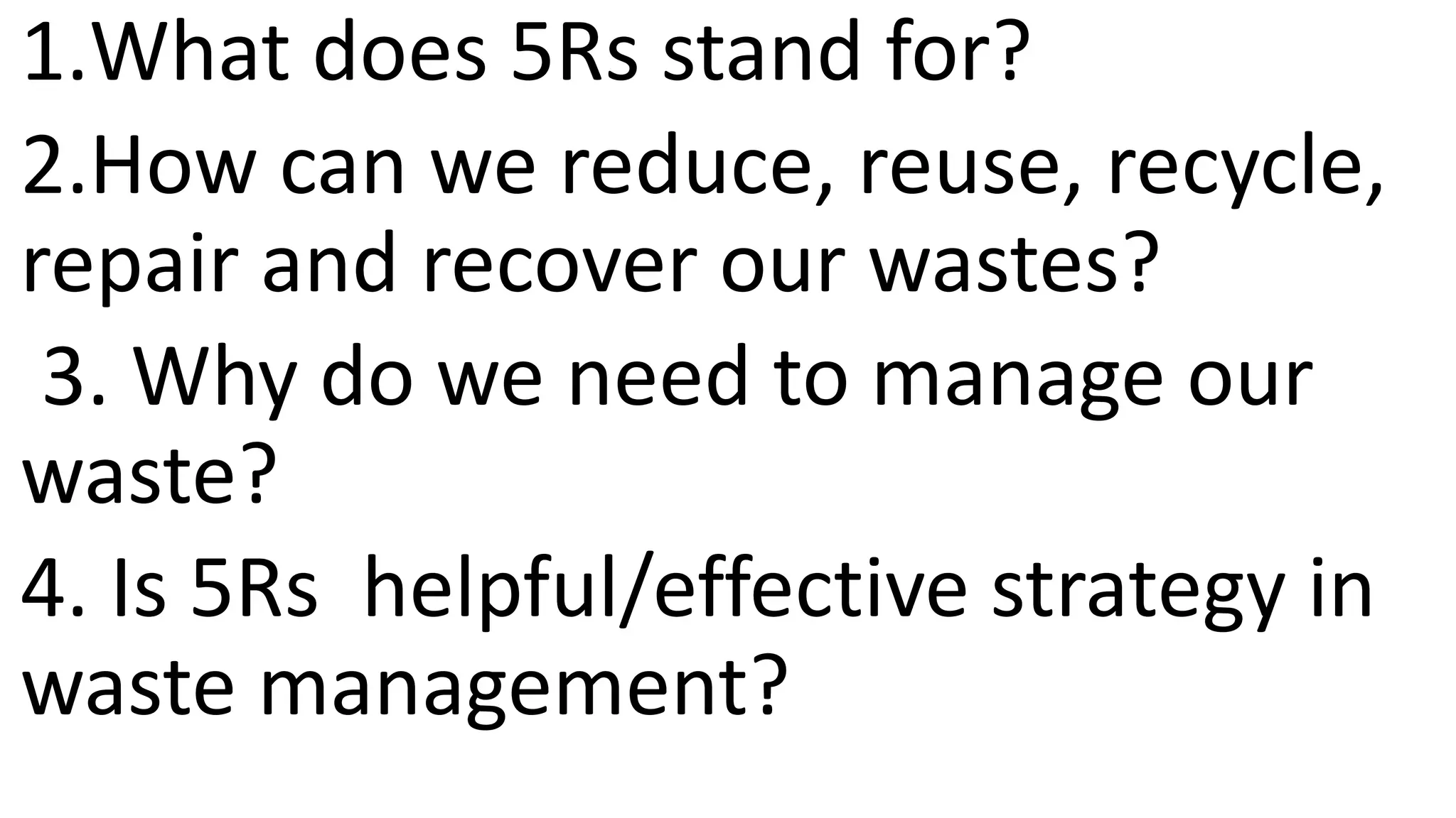 Grade 5 5Rs Science waste management.pptx