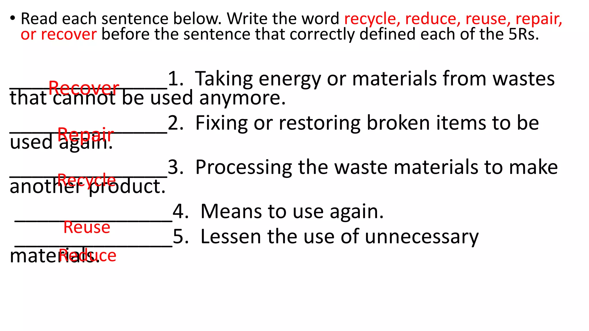 Grade 5 5Rs Science waste management.pptx
