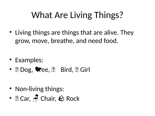 Grade_5_Biology_Living_Things. POWERPOINT PRESENTATION | PPTX