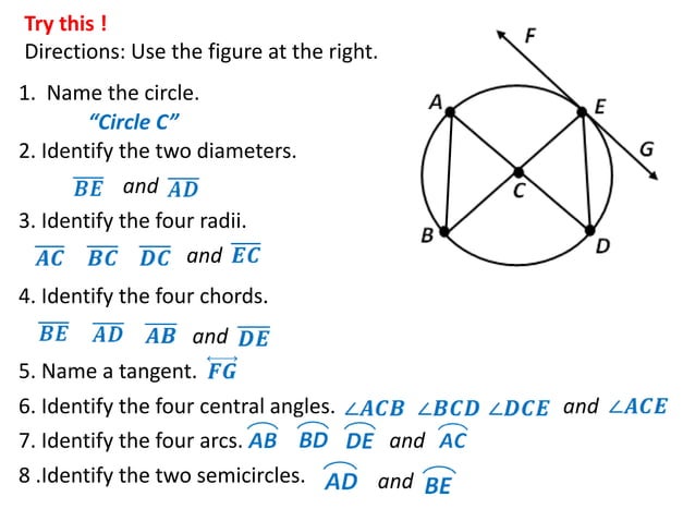 Grade 5 CIRCLE and Its Part.pptx