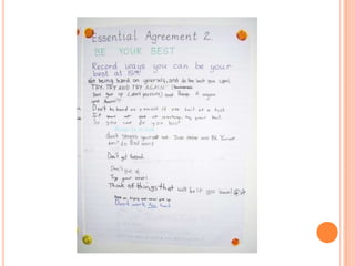 Grade 5 classroom and hallway essential agreements q1 w2 | PPTX