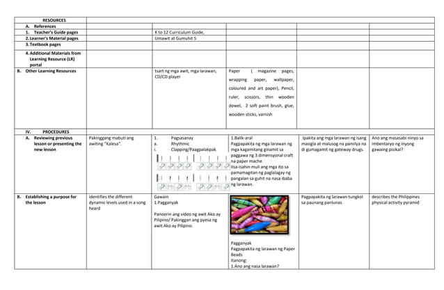 Grade 5 DLL MAPEH 5 Q4 Week 1.docx