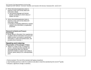 Grade5 ela | PDF | Education