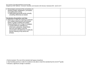 Grade5 ela | PDF | Education
