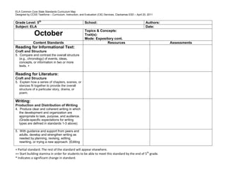 Grade5 ela | PDF | Education