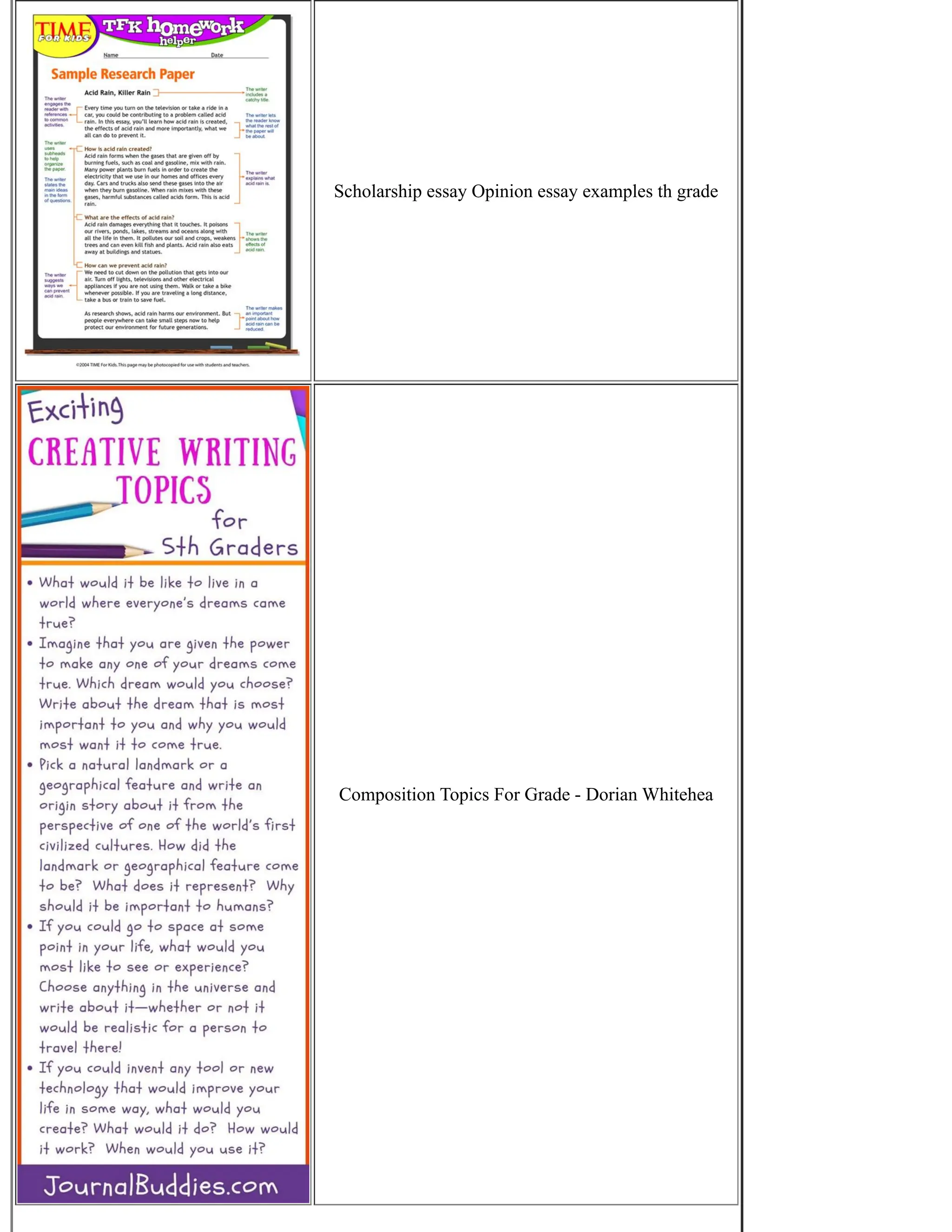 Grade 5 Essay Writing | PDF