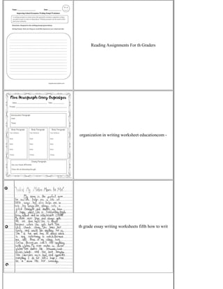 Grade 5 Essay Writing | PDF