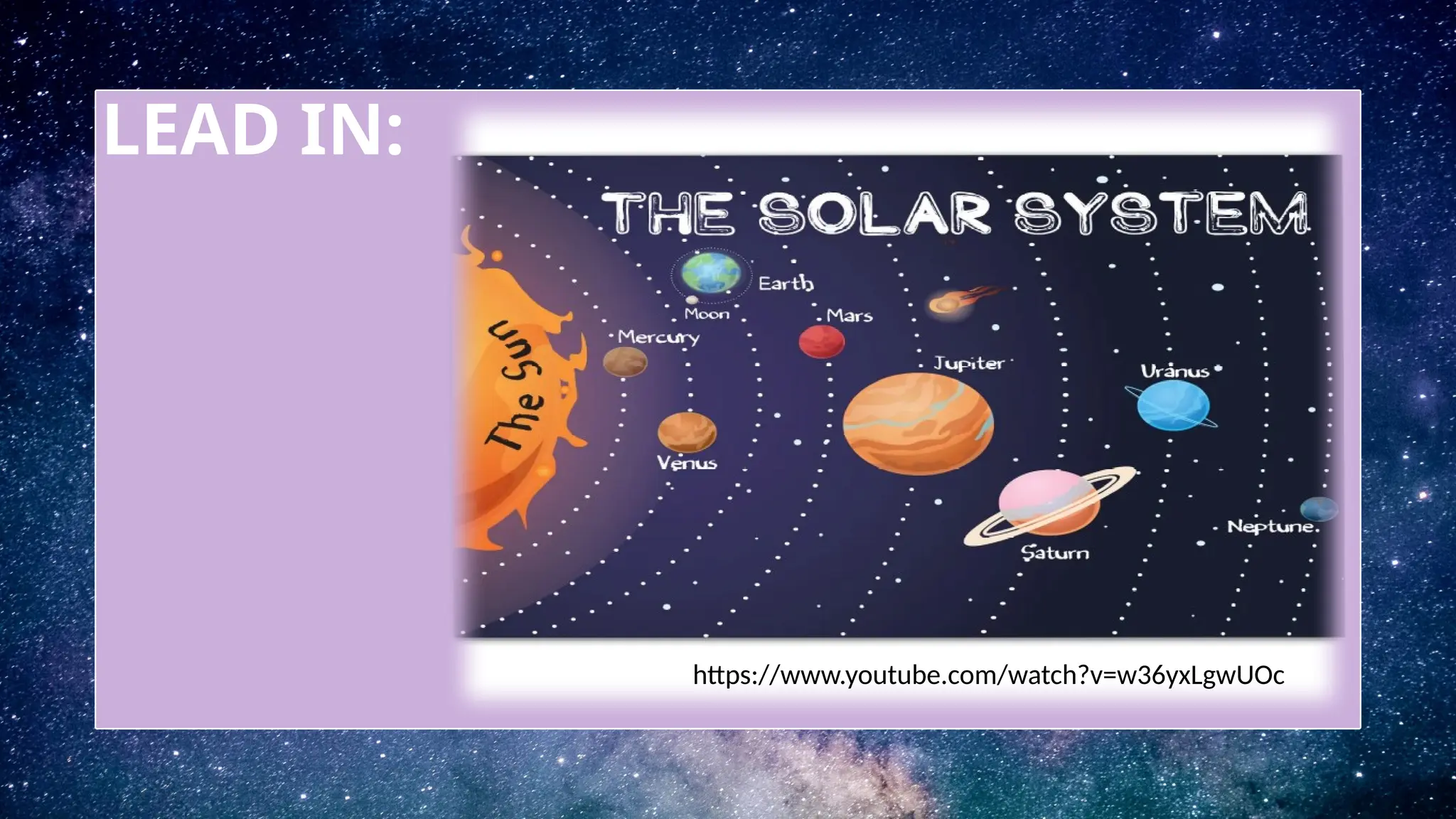 Grade 5 ESS Term 1 Lesson Exploring the outer Space | PPT