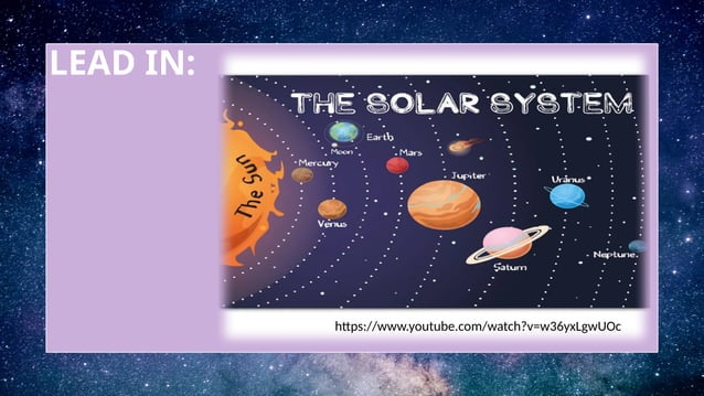 Grade 5 ESS Term 1 Lesson Exploring the outer Space | PPT