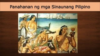 Grade 5 lipunan ng sinaunang pilipino | PPTX