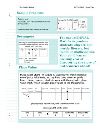 Grade 5 module_1 | PDF