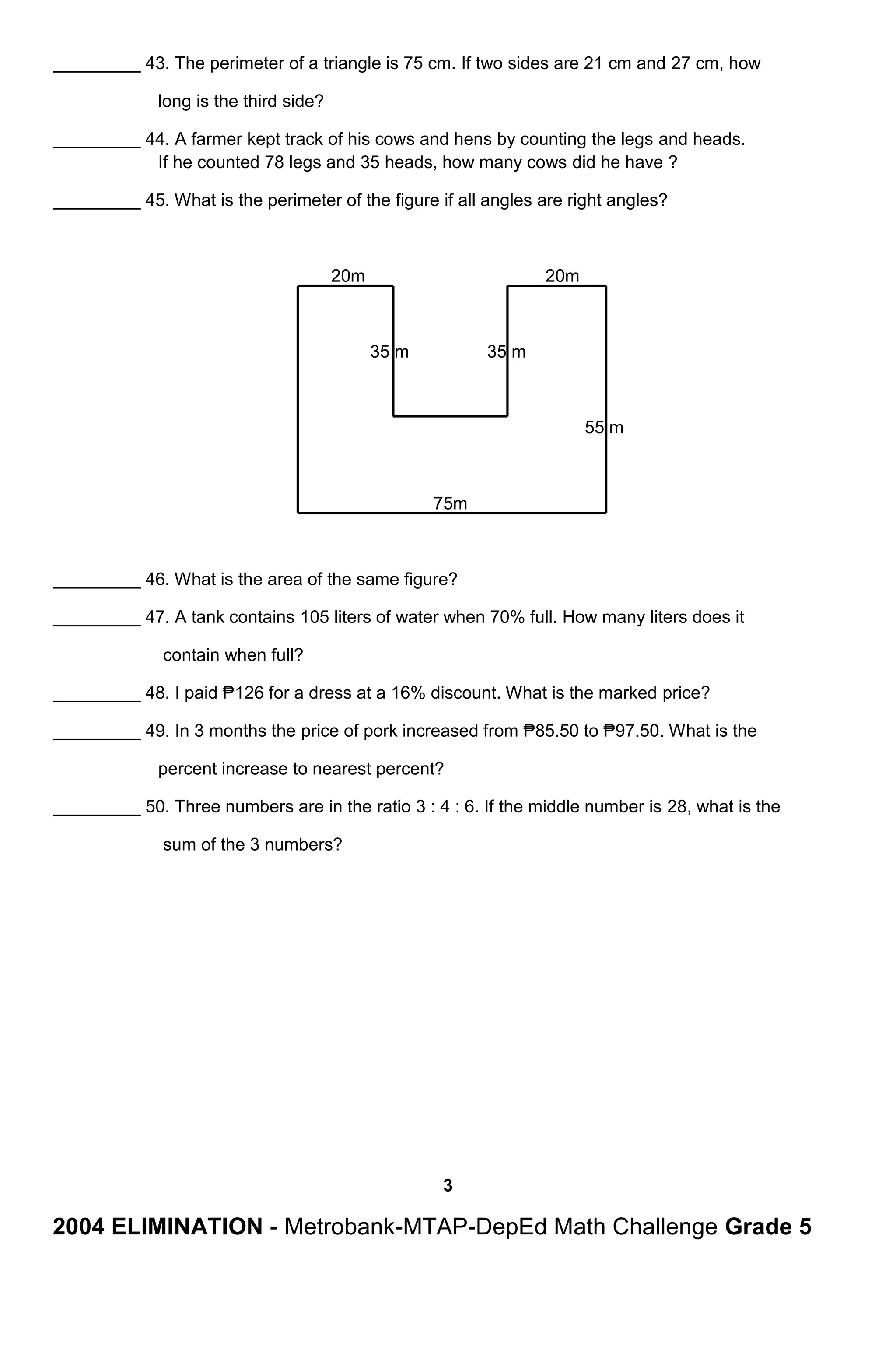 Grade 5 mtap reviewer | DOCX