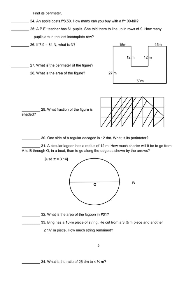 Grade 5 mtap reviewer | DOCX