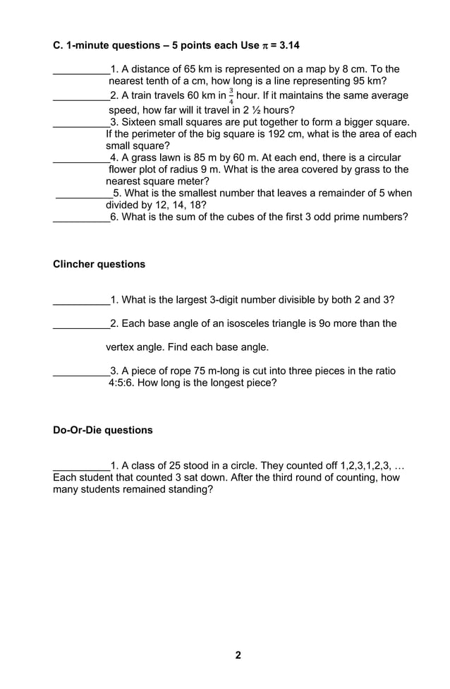 Grade 5 mtap reviewer | DOCX