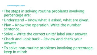 Grade 5 PPT_Math_Q3_W3_Lesson 60_Solving Routine and Non-routine ...