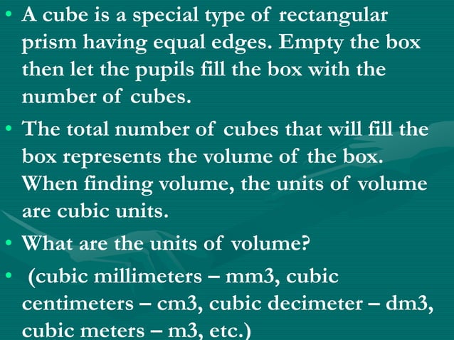 Grade 5 PPT_Math_Q4_W3_Lesson 87 Name the unit of measure for measuring ...