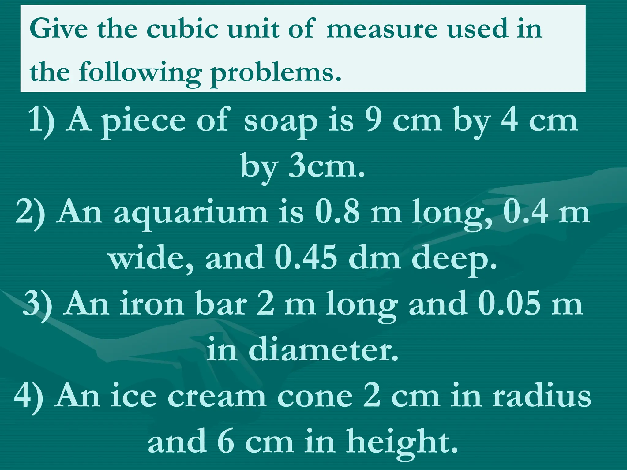 Grade 5 PPT_Math_Q4_W3_Lesson 87 Name the unit of measure for measuring ...