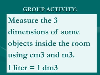 Grade 5 PPT_Math_Q4_W3_Lesson 87 Name the unit of measure for measuring ...