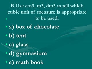 Grade 5 PPT_Math_Q4_W3_Lesson 87 Name the unit of measure for measuring ...