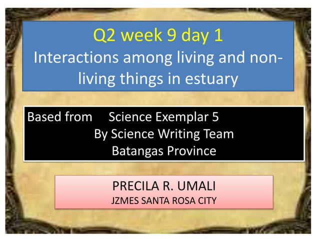 Grade 5 PPT_Science_Q2_W9_Day 1-5.pptx | Zoos & Aquariums | Attractions