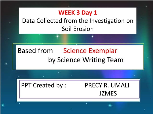 Grade 5 PPT_Science_Q4_W3_Day 1-5.pptx re | PPT