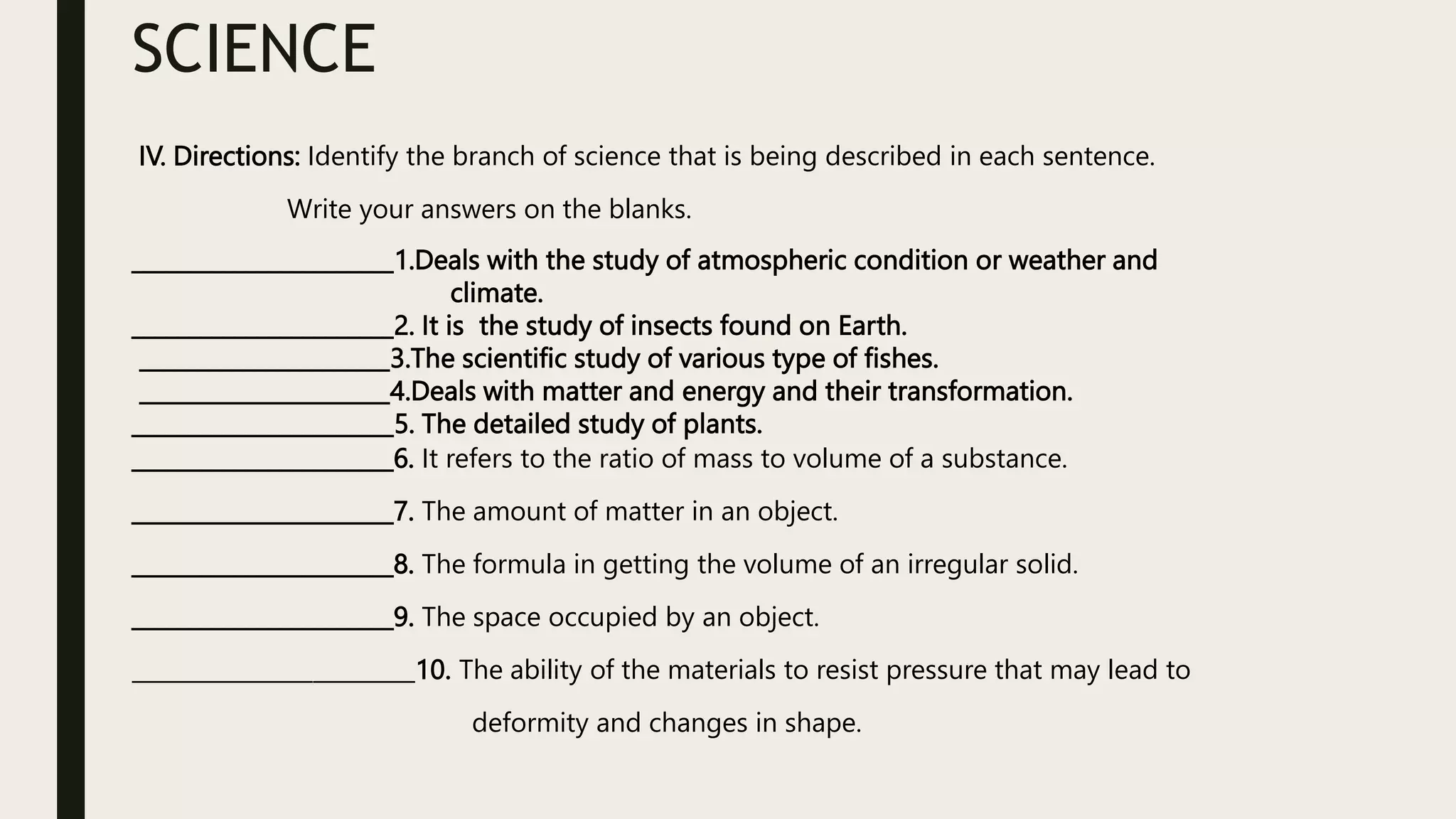 GRADE 5 REVIEWER.pptx | Educational Assessment | Education