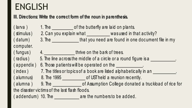 GRADE 5 REVIEWER.pptx | Educational Assessment | Education