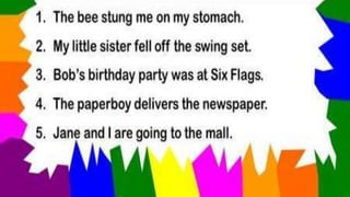 Sentences | PPTX