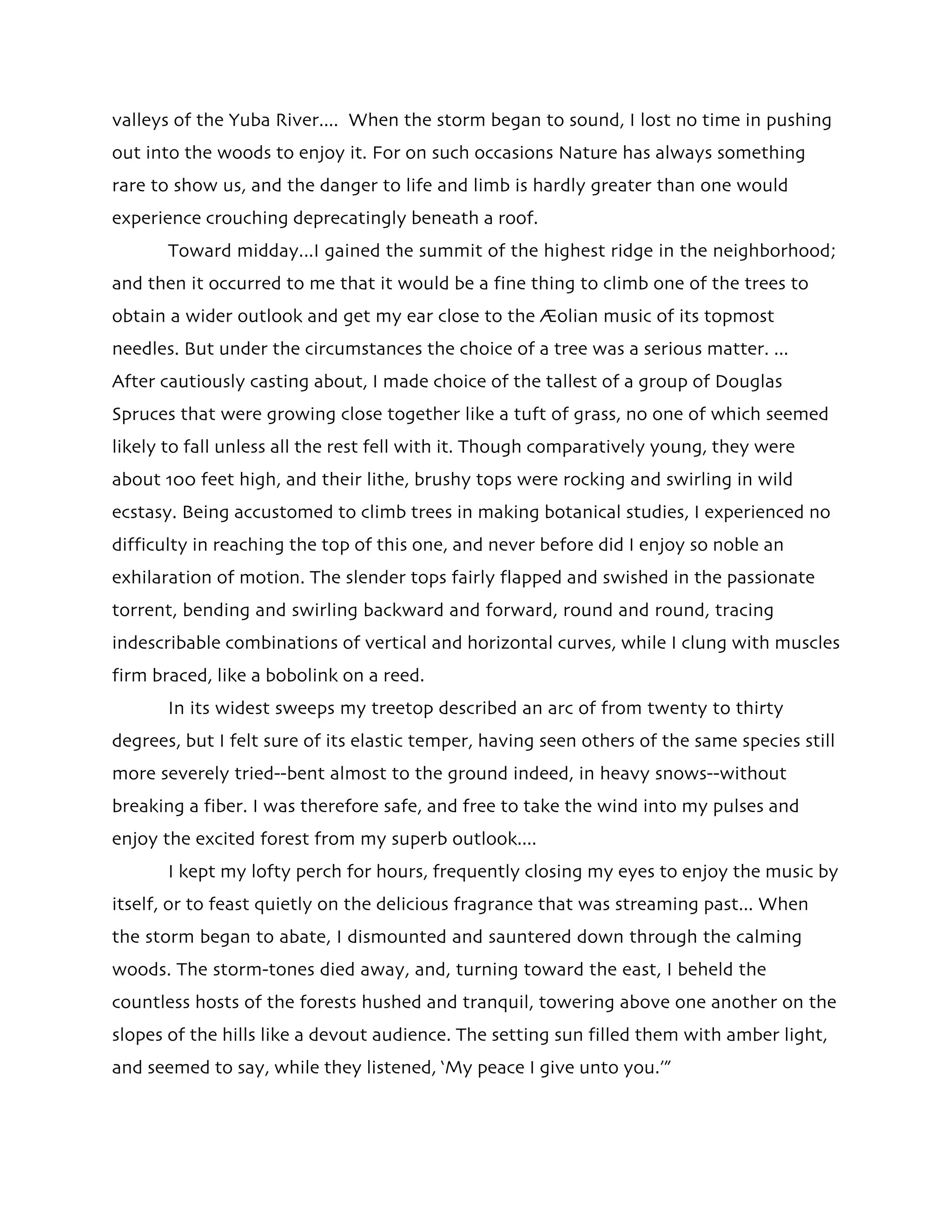 Severe Weather Grade Five Science Lesson Plan John Muir Study Guide | PDF