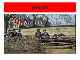 Grade 5 social studies revolutionary war for wiki | PPT