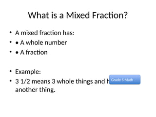 Mastering Mixed Fractions: Understanding Denominators, LCM, and ...