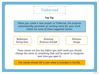 GRADE 5 TINKERCAD powepoint presentation | PPTX