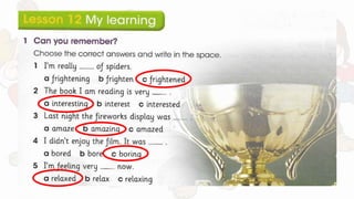 Grade 5 unit 7 lesson 12 presentation | PPT