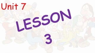 Grade 5 unit 7 lesson 3 presentation | PPT