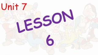 Grade 5 unit 7 lesson 6 presentation | PPT