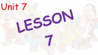Grade 5 unit 7 lesson 7 presentation | PPTX
