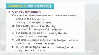Grade 5 unit 9 lesson 7 presentation | PPT