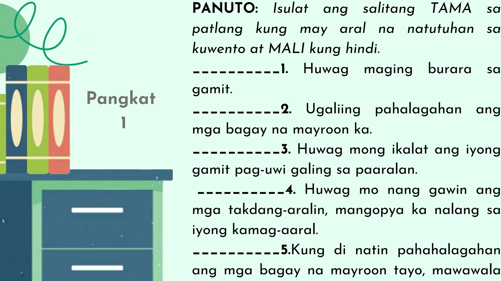 GRADE 5 Week 4 2nd quarter.pptx for cot v | PPTX