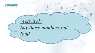 Grade 6 listening - day 1 - numbers | PPT